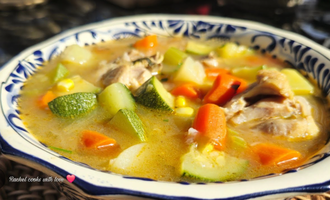 How to make the best Caldo de Pollo con Arroz // Mexican style Chicken ...